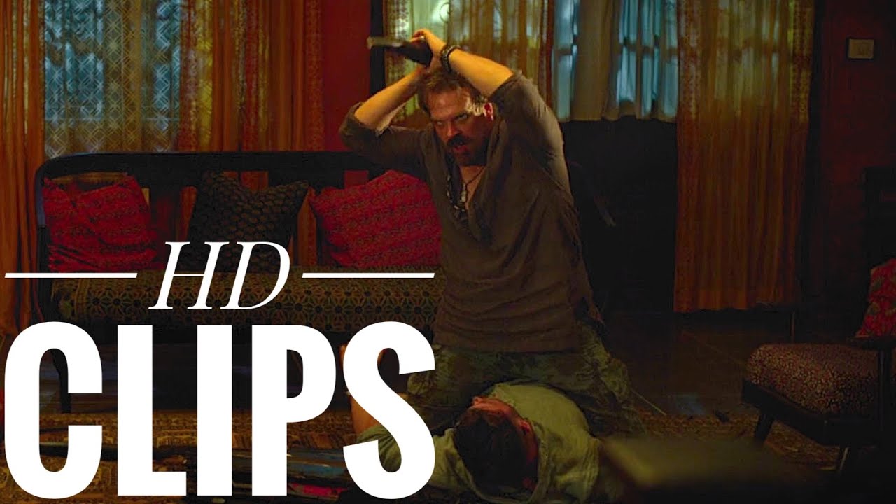 Extraction | Tyler (Chris Hemsworth) vs Gaspar (David Harbour) Fight ...