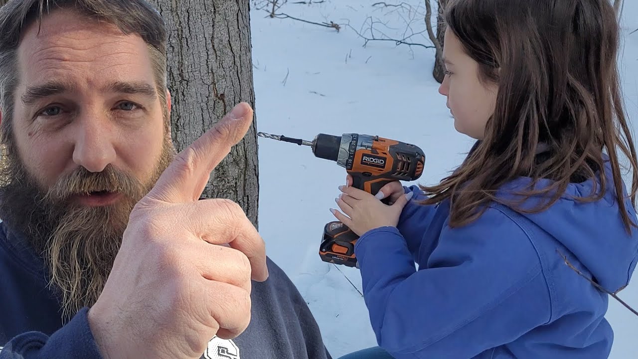 Tapping Maple Trees for Maple Syrup Season 2022! Tips on Correctly ...