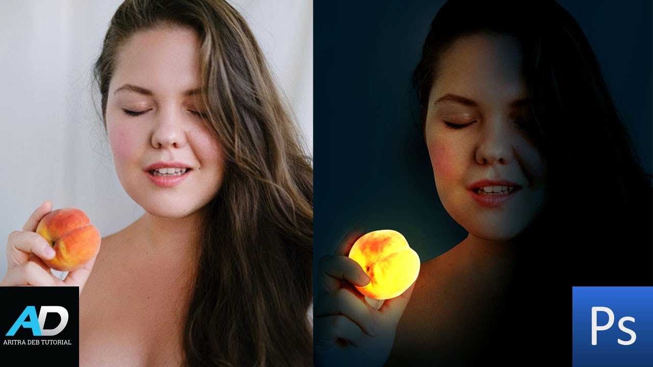 How To Create Apple Glow Effect in photoshop | Adobe Photoshop Tutorial ...