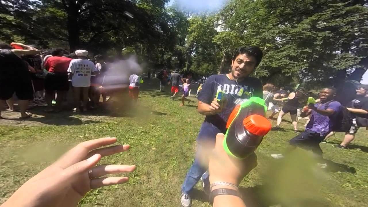 Water Fight 2015 NYC ( #waterfight) - YouTube