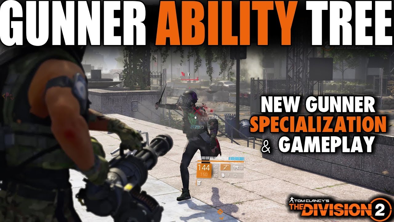 THE DIVISION 2 NEW GUNNER SPECIALIZATION IS AMAZING | GAMEPLAY ...