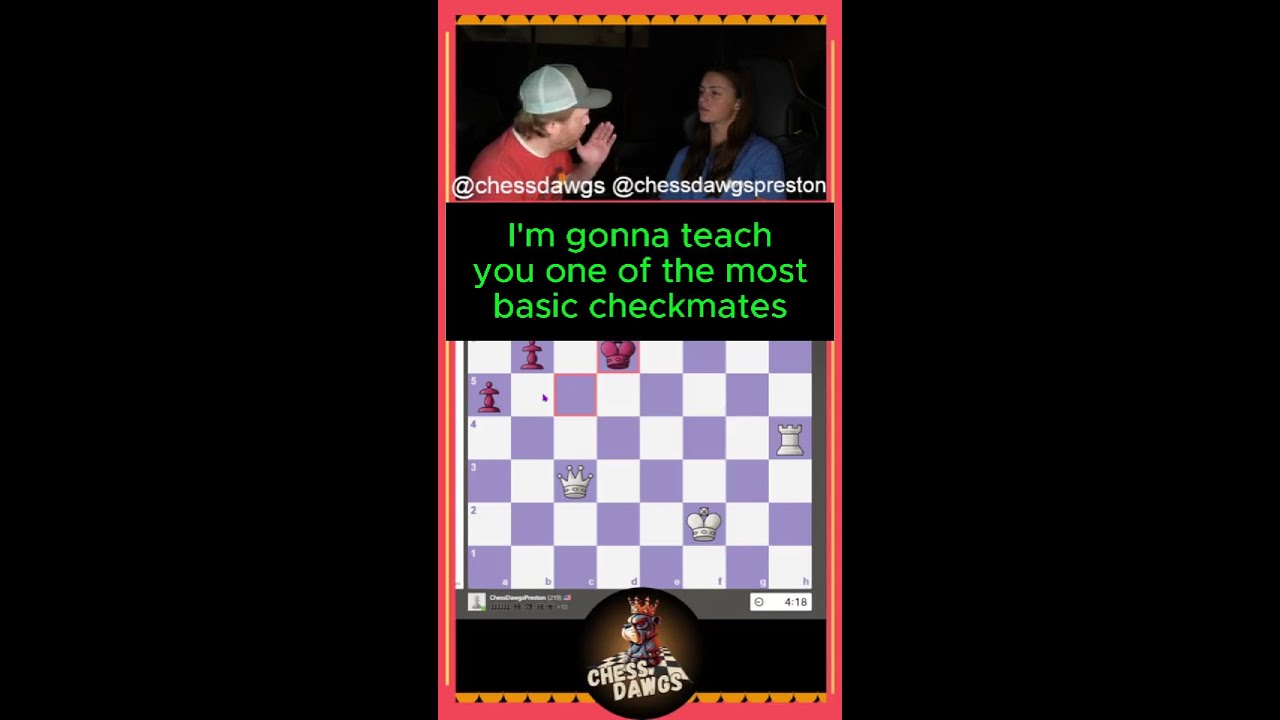 Learn the Ladder mate. Also known as the staircase or lawnmower ...