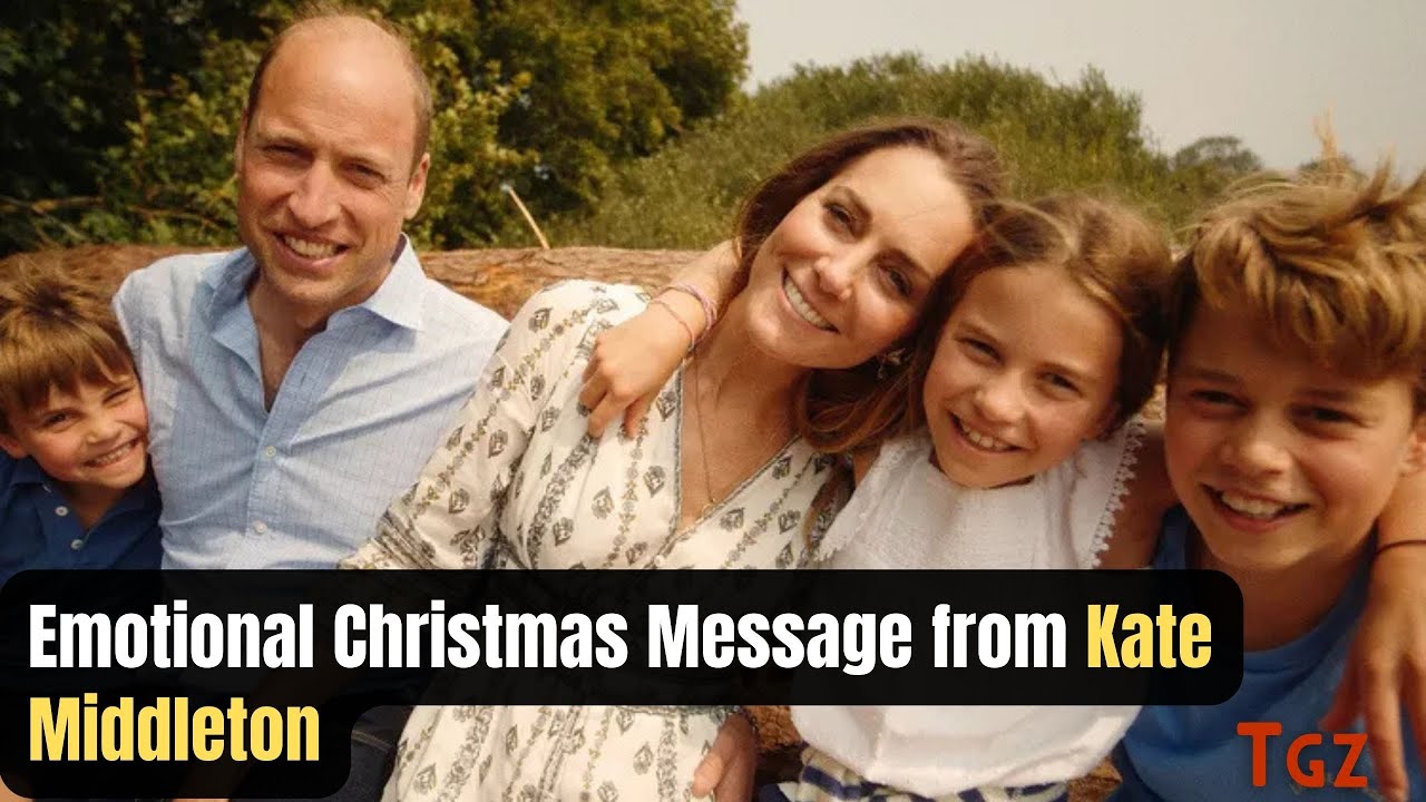 Emotional Christmas Message from Kate Middleton - YouTube