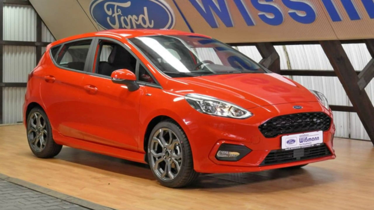 Ford Fiesta ST Line GAHJHK65933 Race Rot "AUTOHAUS WISSMANN" - YouTube