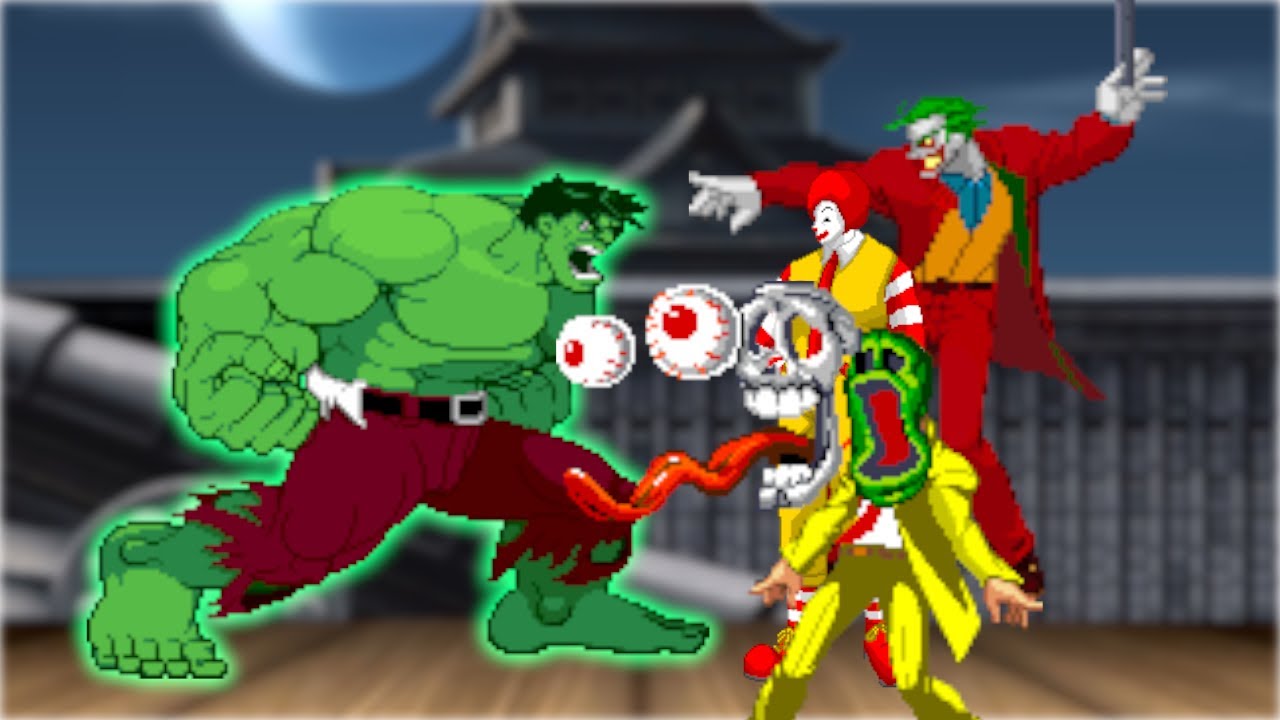 DEALING WITH CLOWNS | THE INCREDIBLE HULK VS THE JOKER, RONALD AND THE ...