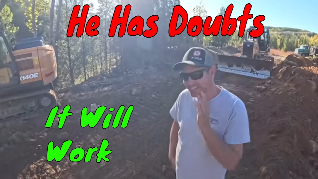 Building One Of The Most unique Dams you will ever see. - YouTube