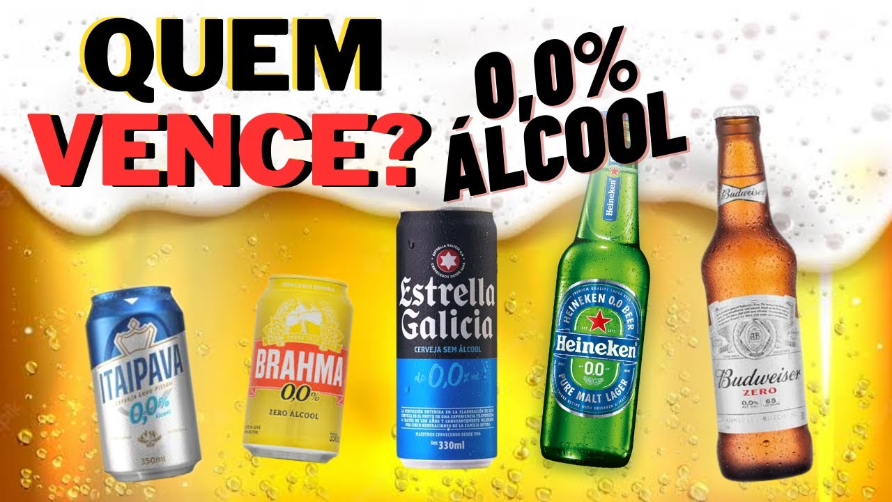 Qual a melhor CERVEJA sem Álcool? Da mais barata a mais cara. #cerveja ...
