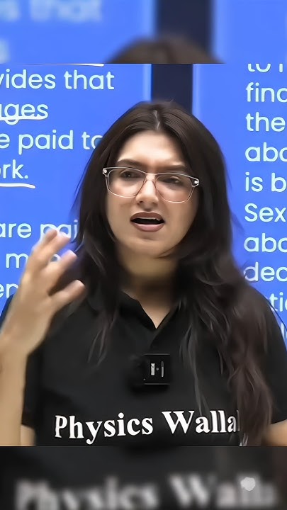 Ladke aur ladki me itna farak kyu 😥 | Ujjvala Ma'am | #pw #lifelesson #motivation #reality - YouTube