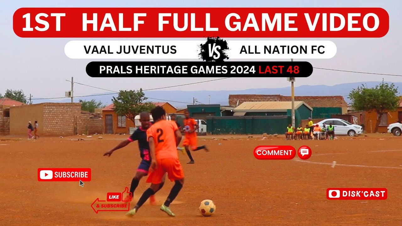 VAAL JUVENTUS FC 🆚 ALL NATION FC | PRALS HERITAGE GAMES 2024 | KASI ...