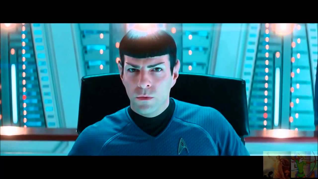 Star Trek Into Darkness Spock Talks to Spock Prime scene - YouTube