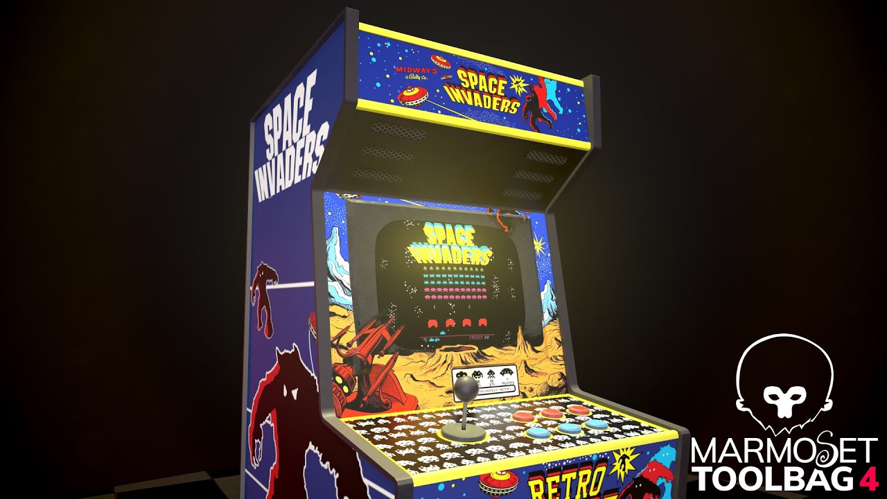 1978 Space Invaders Arcade Machine - YouTube