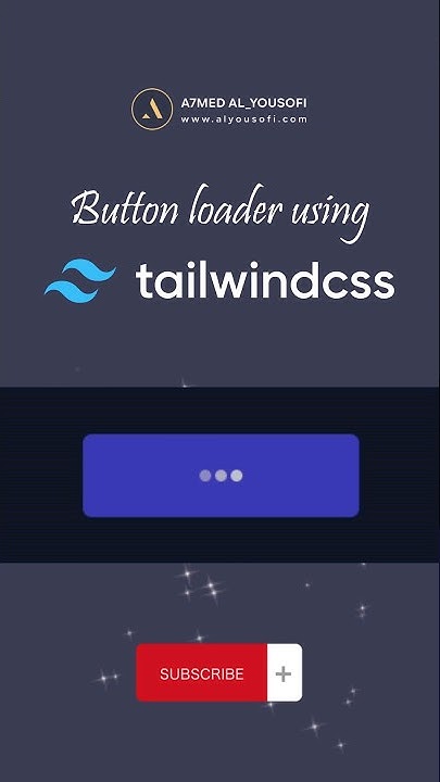 Button loader using TailwindCSS - YouTube