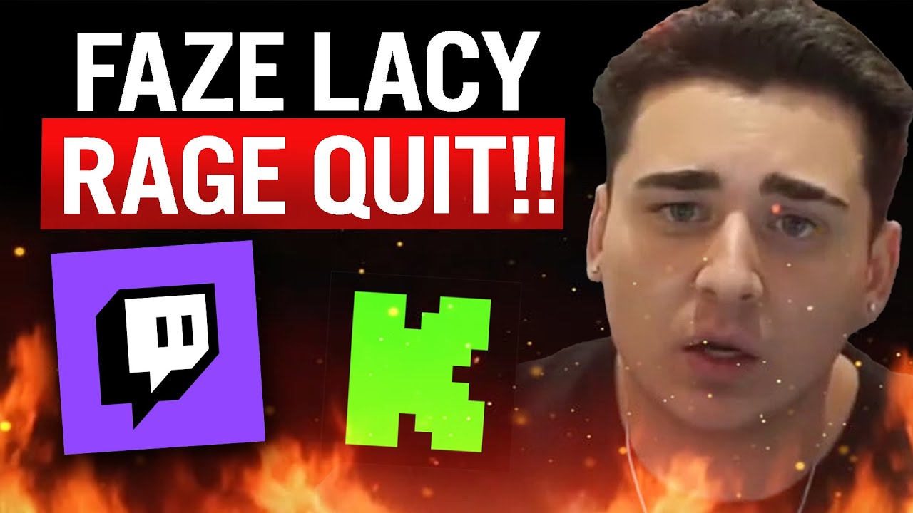 FaZe Lacy Quit Streaming on Kick For The DUMBEST Reason... - YouTube