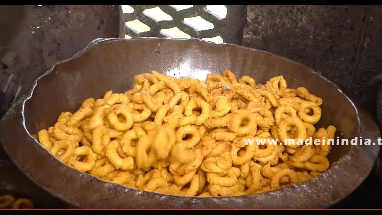 #Crispy Rice Rings Making | Chegodilu | Evening Snack Recipe | # ...