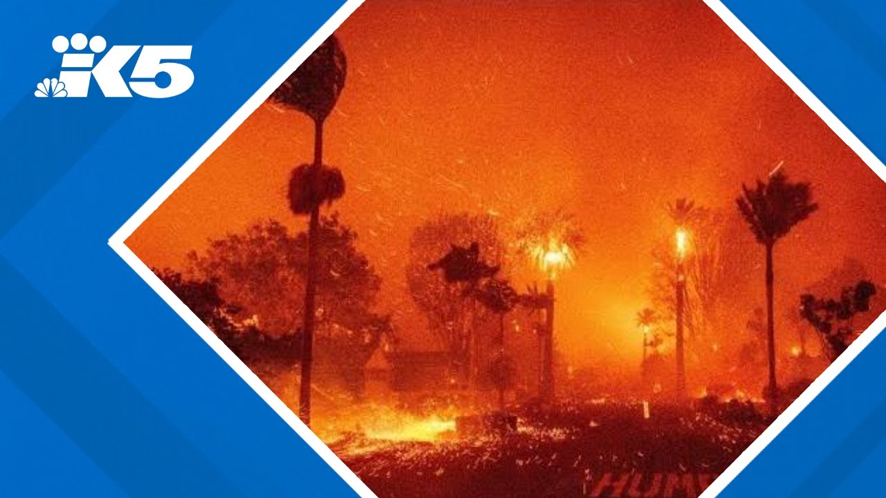 How did rain, Santa Ana winds fuel the Los Angeles wildfires? | KING 5 ...