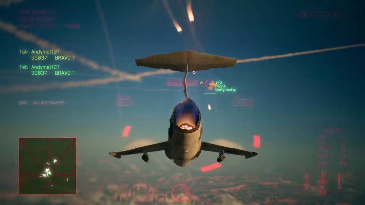 Ace Combat 7 Multiplayer Battle Royal #825 (Unlimited) - YouTube