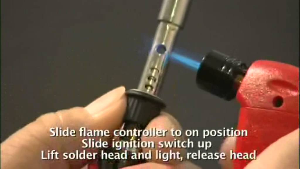 HT1934 Slimline Torch and Soldering Iron - YouTube