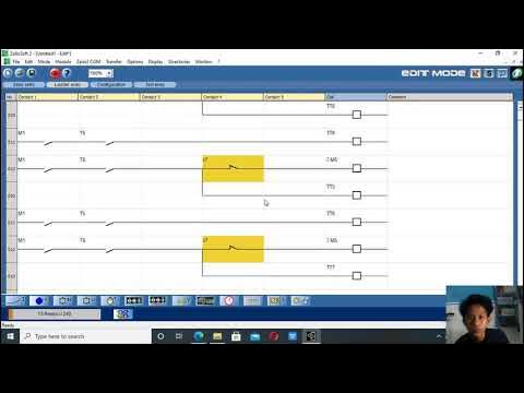 TUTORIAL PLC ZELIO SOFT 2 RANGKAIAN PENGENDALI 6 LAMPU DENGAN TOMBOL ON, OFF, DAN EMERGENCY ...
