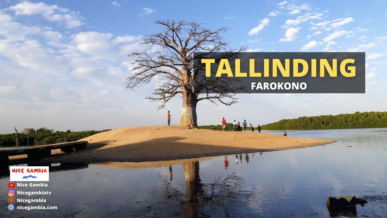 Tallinding Farokono The Gambia Cities and Towns PT1 - YouTube