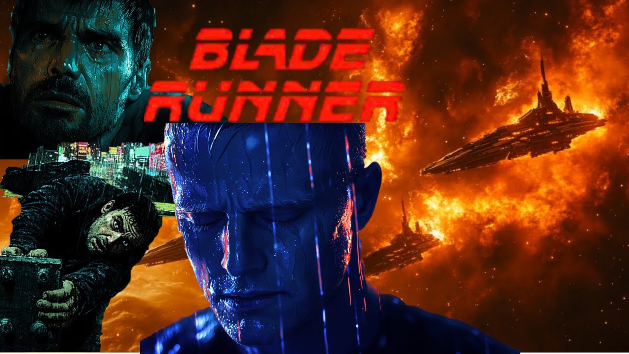 Blade Runner, final scene artistically revisited, it's time to die ...