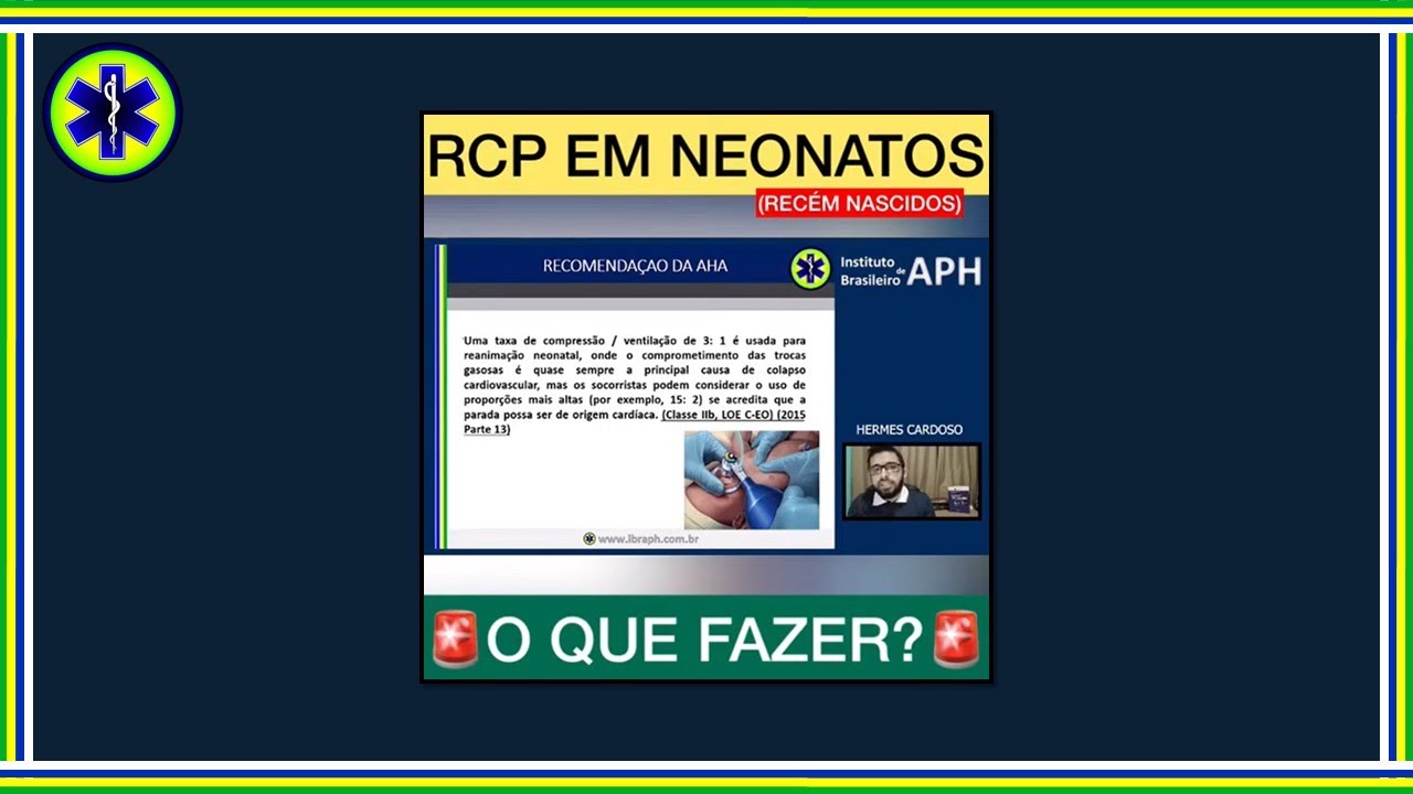 RCP EM NEONATOS - O QUE FAZER? - YouTube
