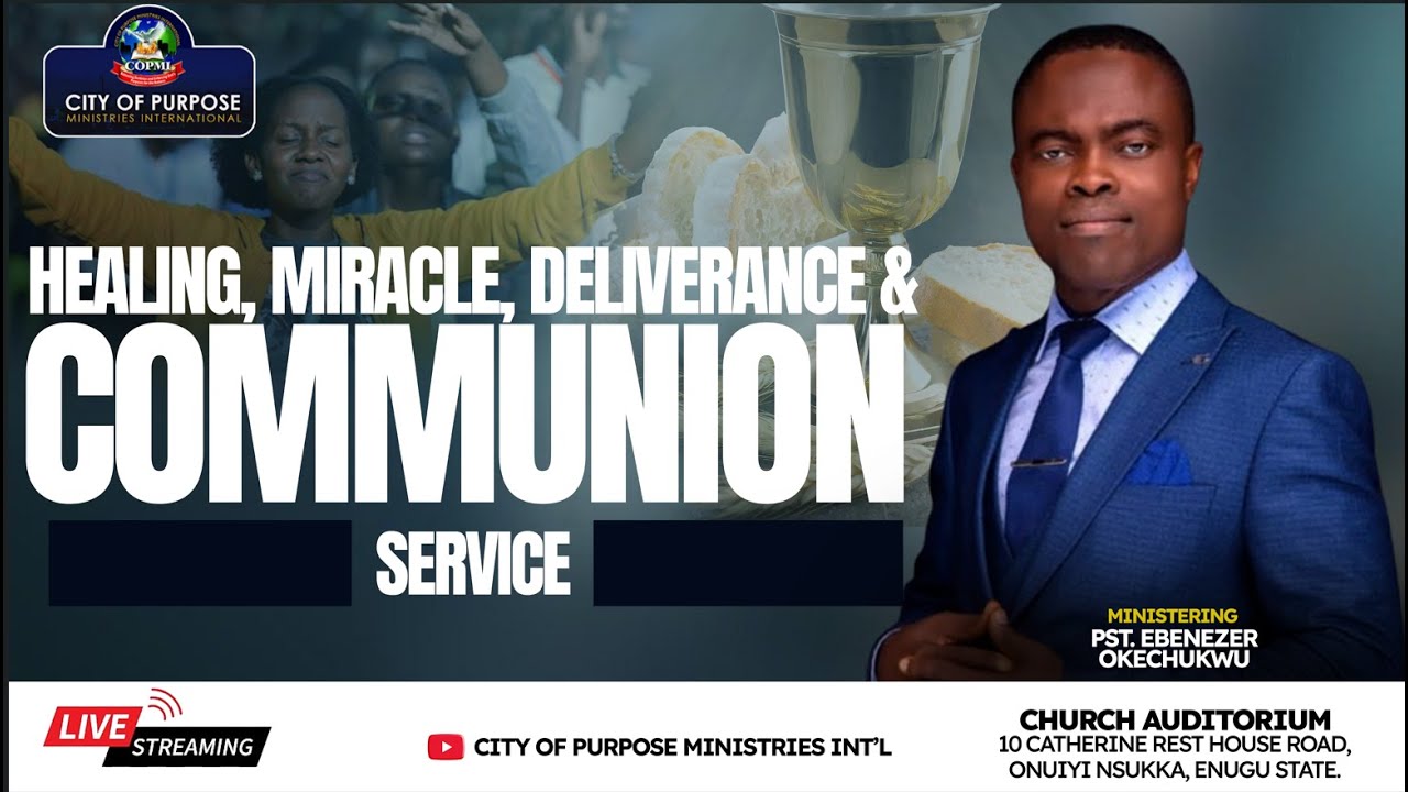 WEDNESDAY HEALING, MIRACLES AND COMMUNION SERVICE With Pst. EBENEZER OKECHUKWU| 11TH DEC, 2024 ...