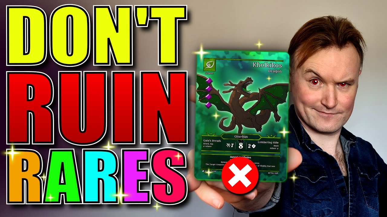 Rare Card System - HTCG Design | Talk TCG - YouTube