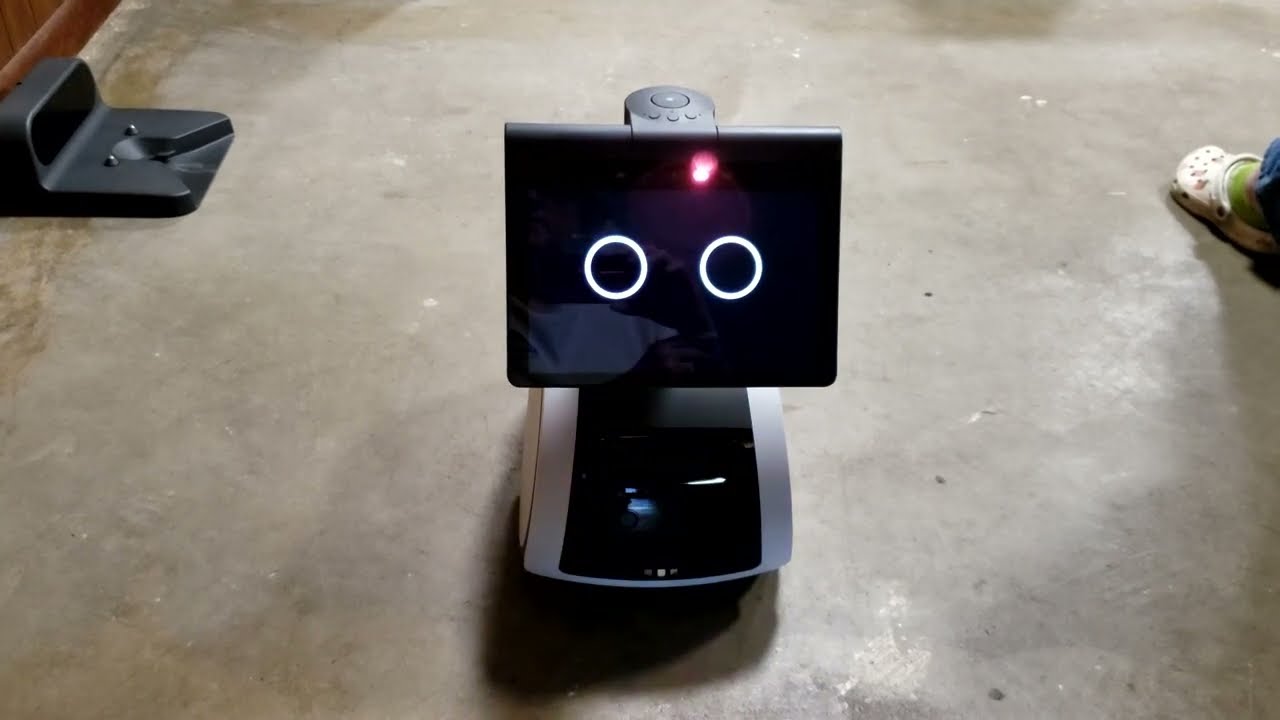 Amazon Astro Robot Plays Robot Charades - YouTube