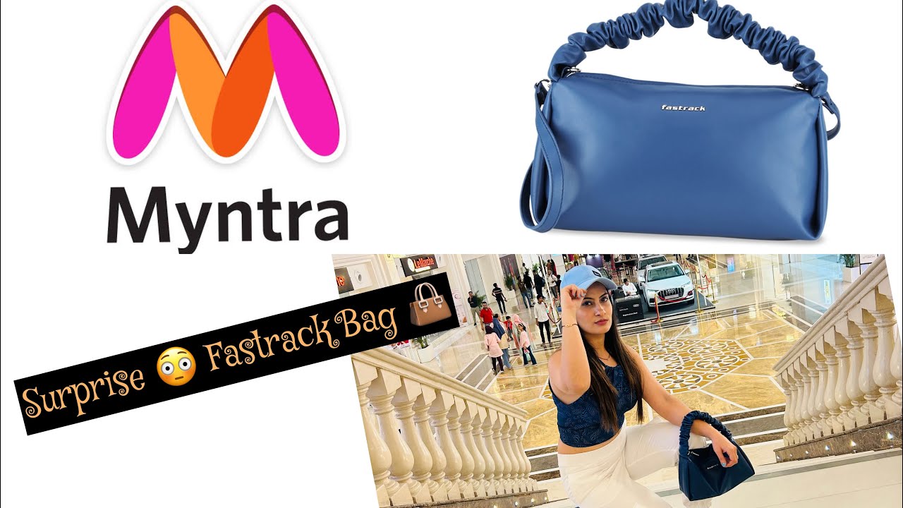 MYNTRA FASTRACK BAG SURPRISE............ - YouTube