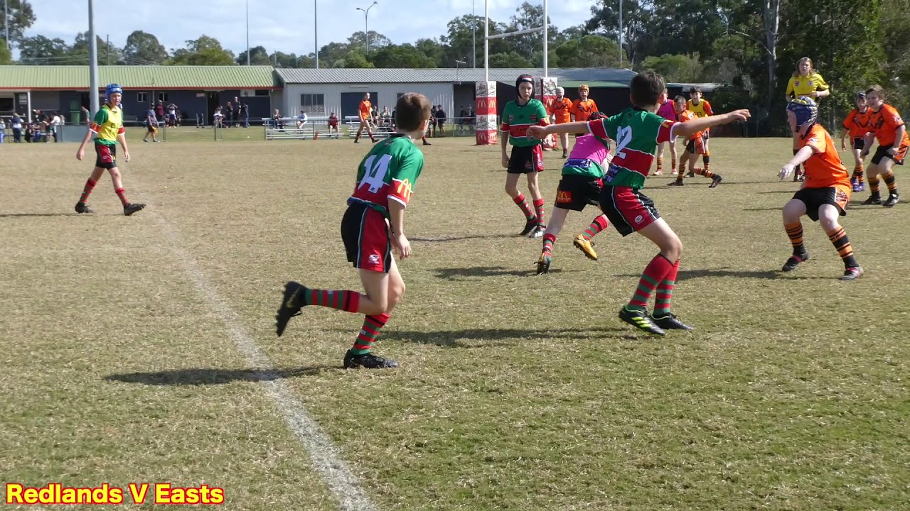 Redlands V Easts 1st Half U12 2019 - YouTube