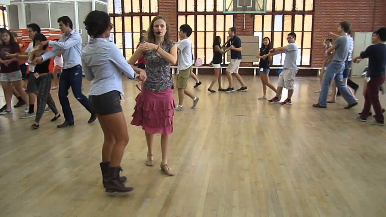 Sept 23 Country Two-Step - UT Intermediate Social Dance Fall 2014 - YouTube