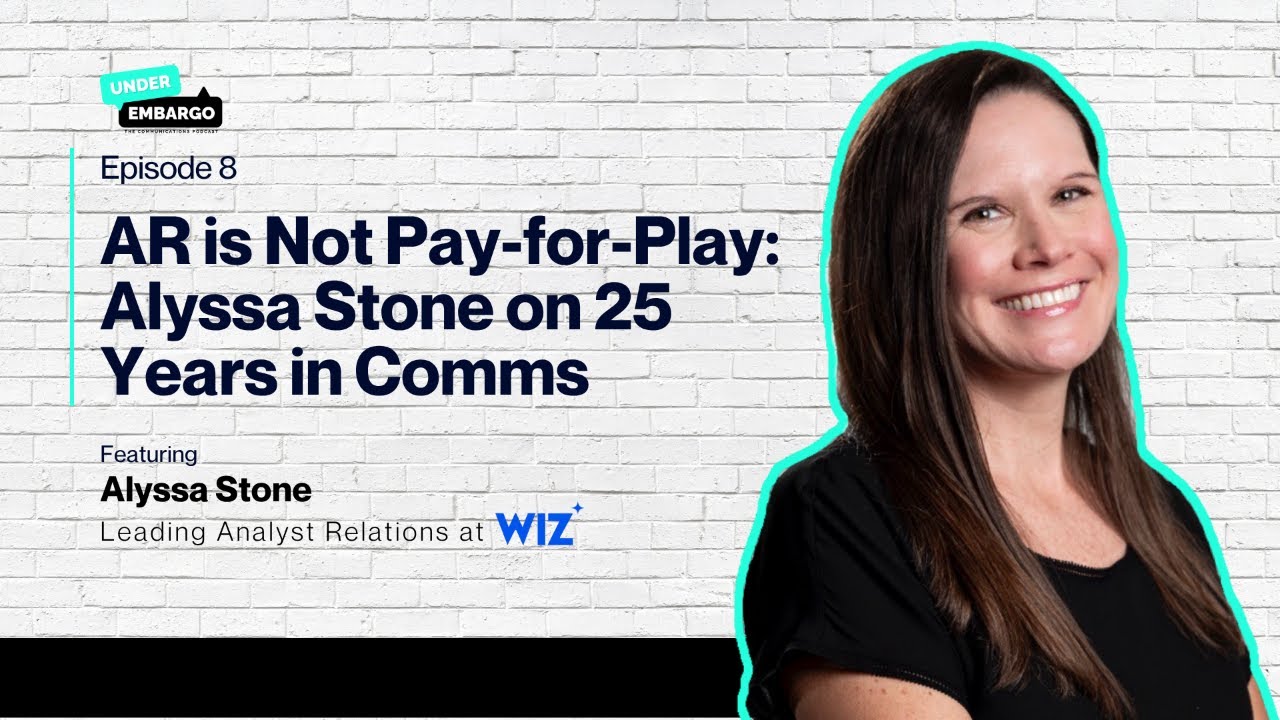 AR is Not Pay-for-Play: Alyssa Stone on 25 Years in Comms - YouTube