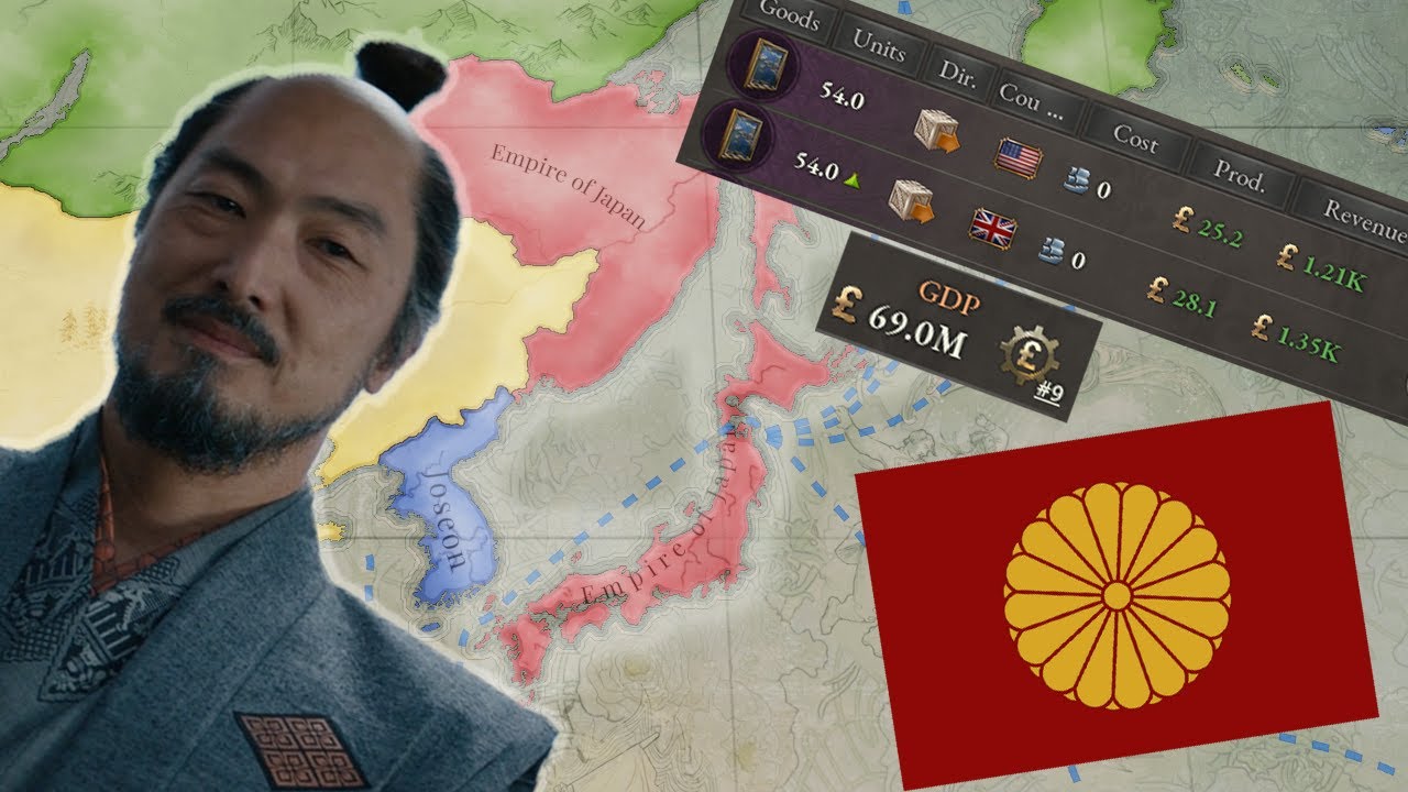 Japan and the 2 year old Emperor - Victoria 3 - YouTube
