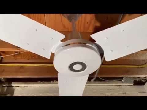 Dayton (Leading Edge/Weatherite) Hi-Tech II 48" "Ring Fan" - YouTube