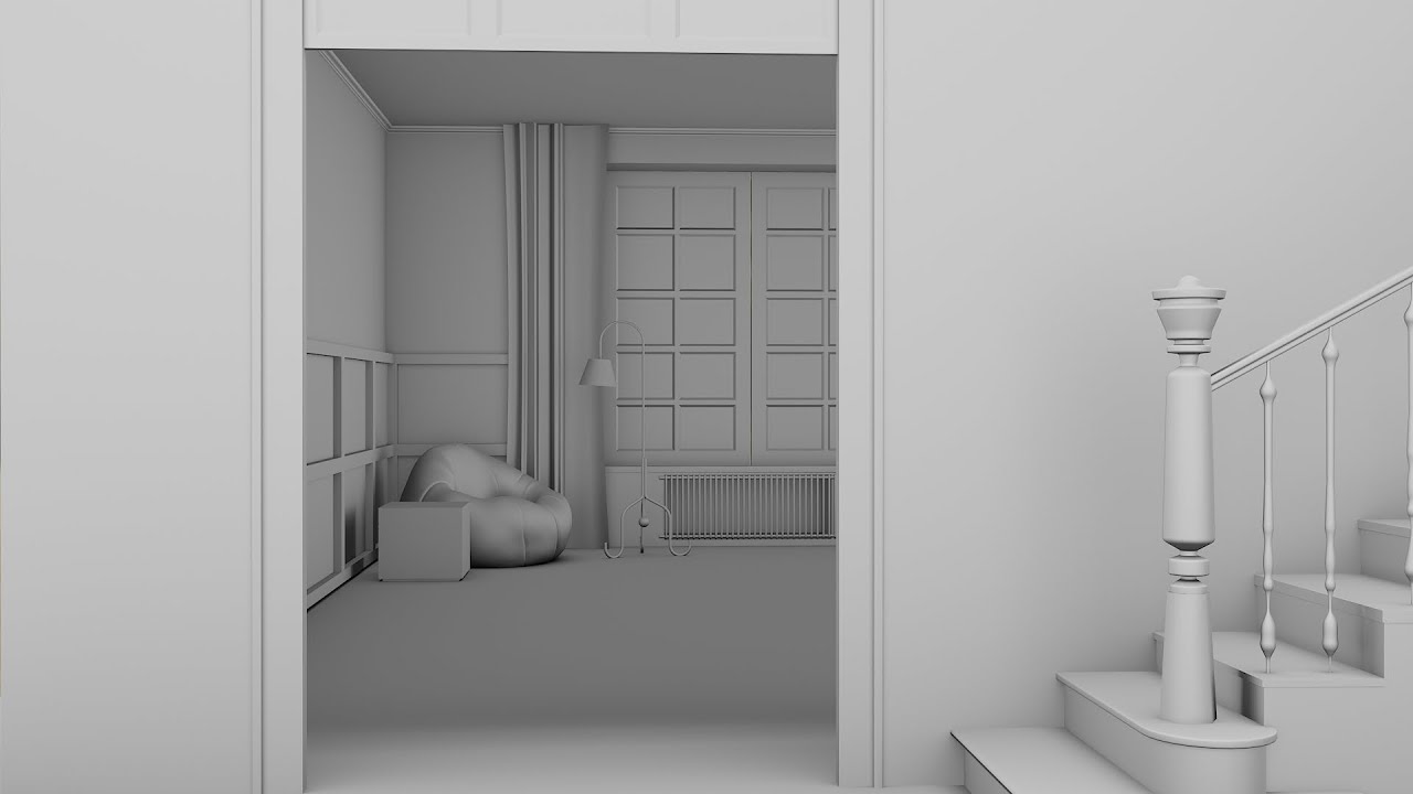 3dsmaxtutorials, Tutorial on 3D Modeling,Texturing & Lighting an Interior in 3dsmax using Vray ...