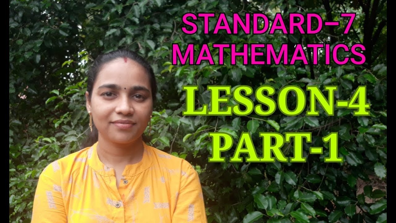 STANDARD-7[STATE SYLLABUS]MATHEMATICS:LESSON-4:REPEATED MULTIPLICATION ...