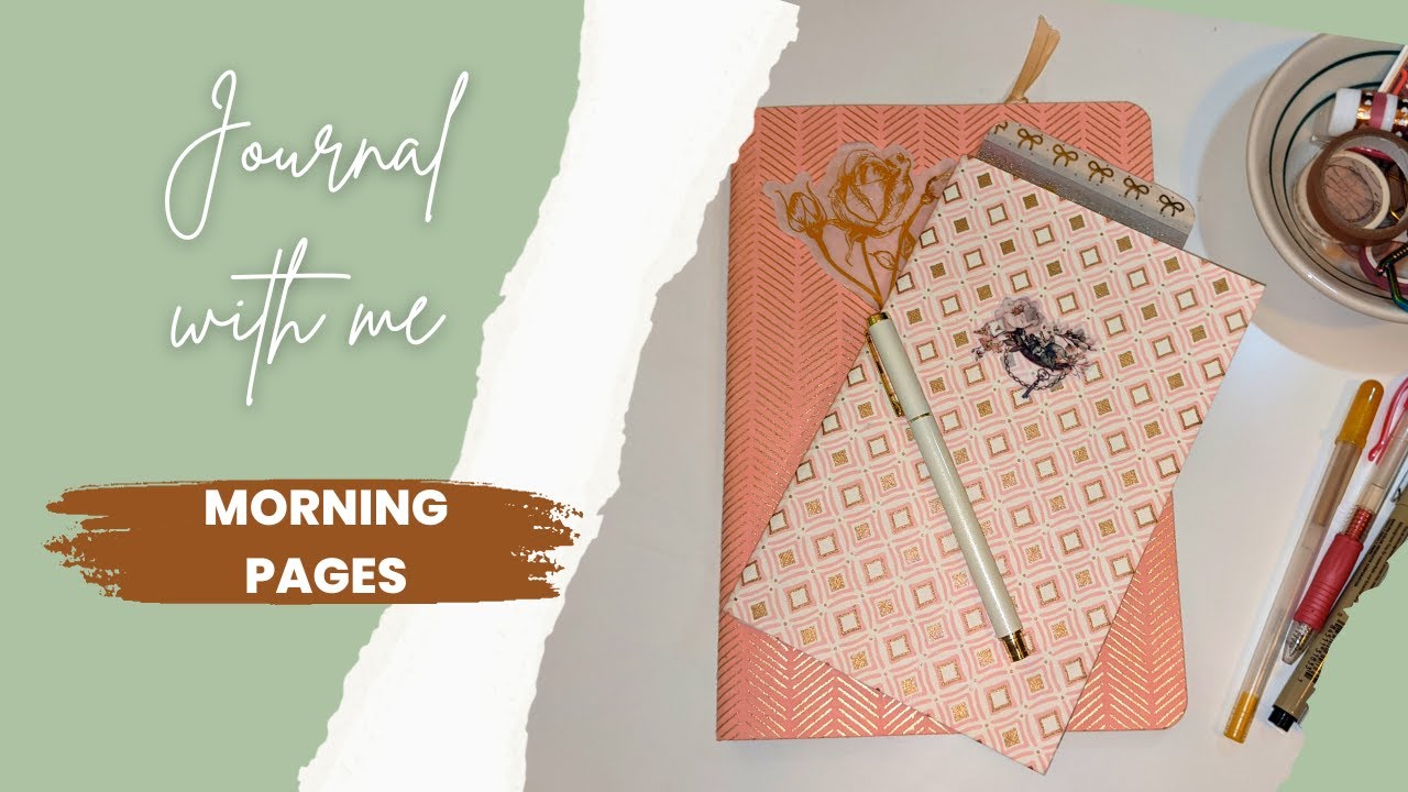 Journaling ASMR | with relaxing music - YouTube