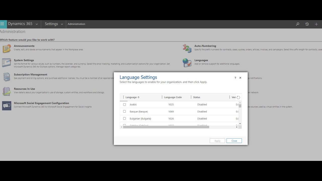 Working with Multiple Language translations in Dynamics 365 Customer ...