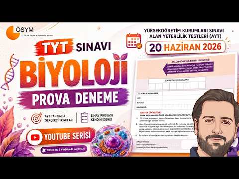 Türkiye Geneli Deneme TYT Biyoloji Çözümleri | Full Tekrar Tadında! #ÖSYM #TYT #reklam #keşfetbilgi
