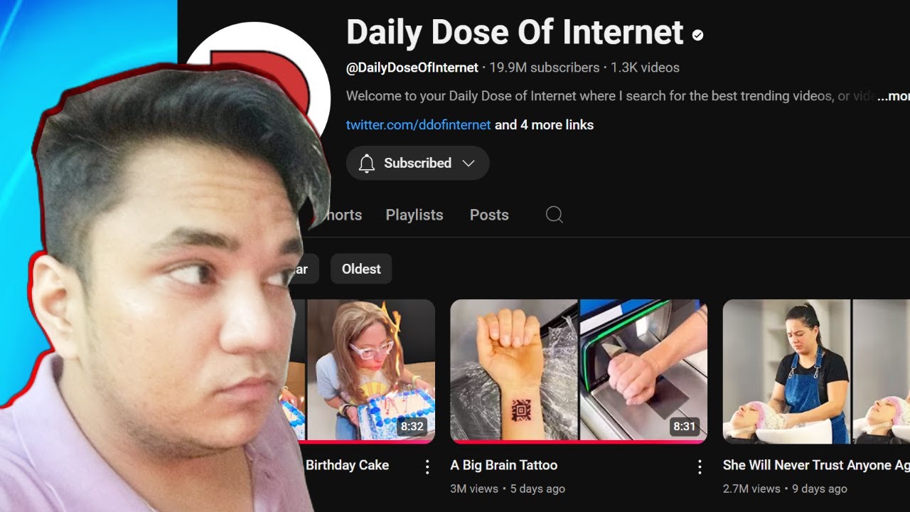 cap10 B Reacts To DAILY DOSE Of Internet - YouTube