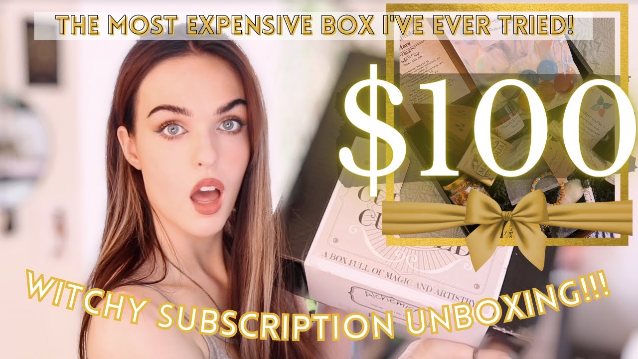 I Tried a $100 Witchy Subscrption Box!! Unboxing the Alchemist Box from Hearth Wisdom Store ...