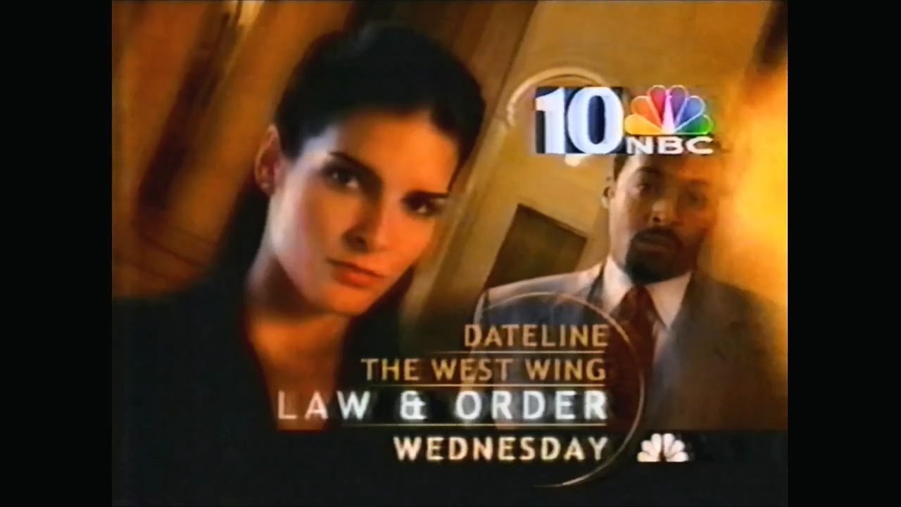 All new Law & Order NBC Wednesday ad from 2000 - YouTube