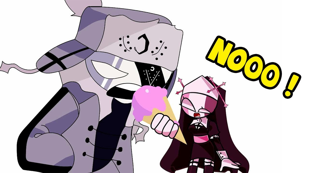 Ruv eats Sarvs ice cream Sarv x Ruv [Mid Fight Masses Animation] FNF ...