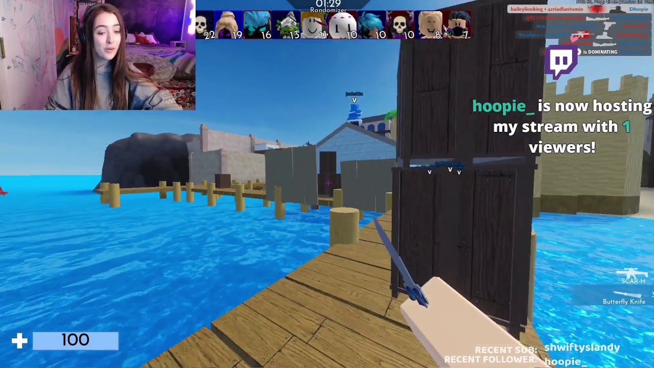 Hoopie Gets Raided By Herself | Twitch - YouTube