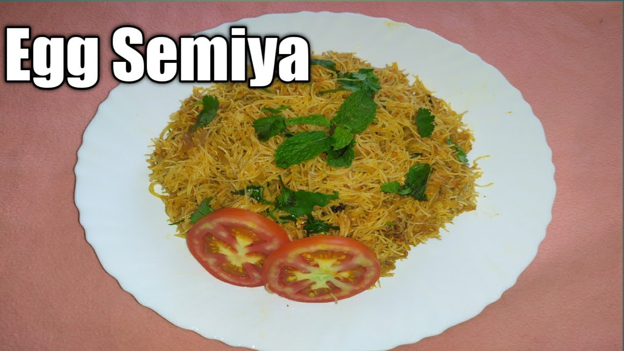 Egg semiya | How to cook Egg Semiya | Salt and Masala - YouTube