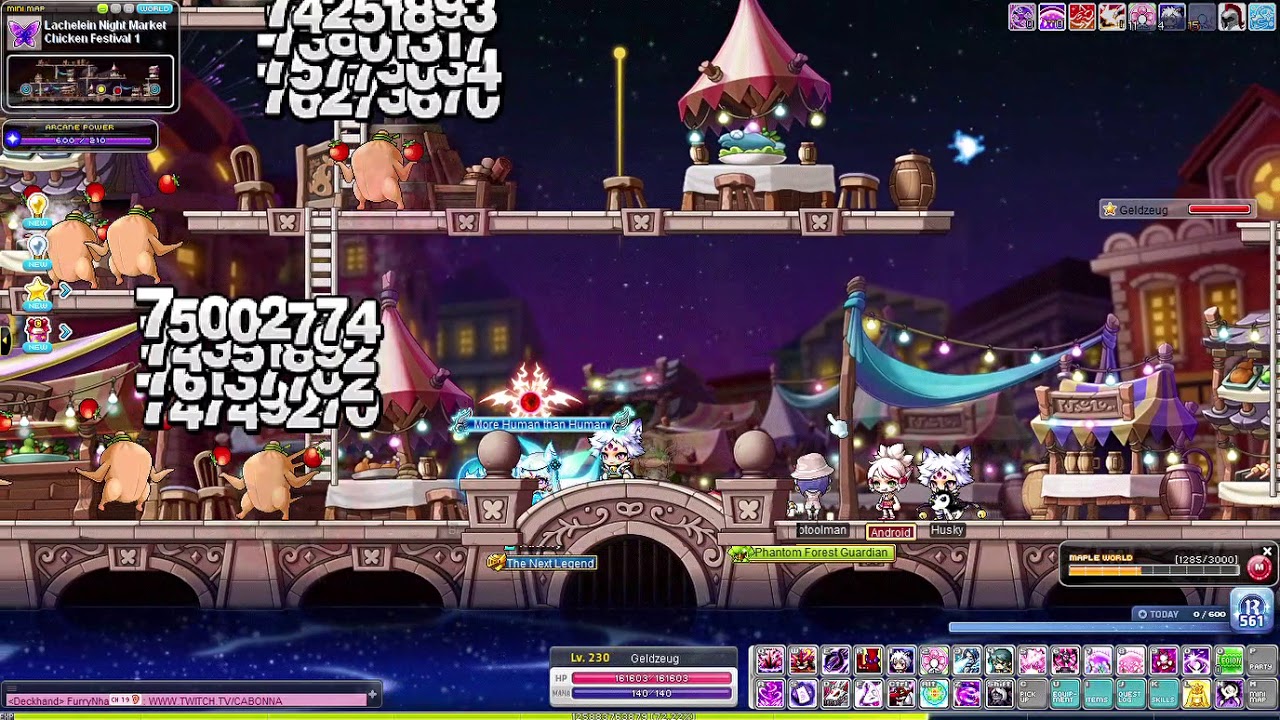MapleStory 2020 06 22 , find someone botting. - YouTube