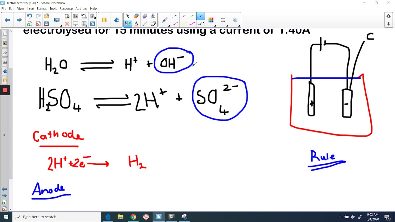 Quantitative Electrolysis - Worked Example with Solutions (Part 1 ...