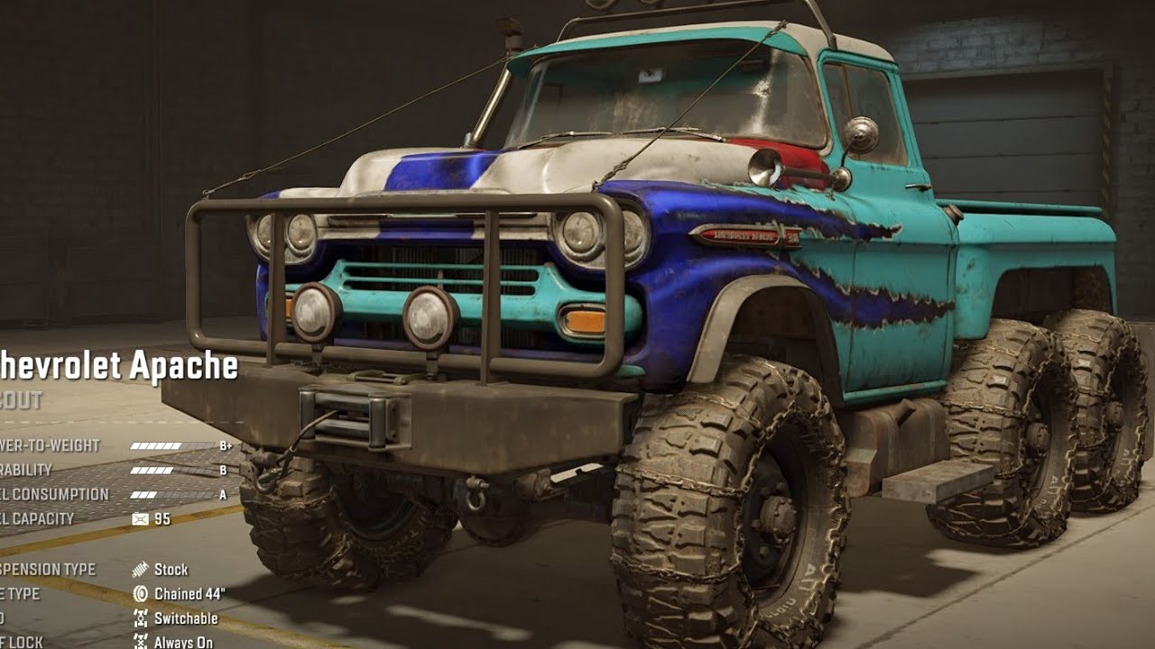 SnowRunner | Chevrolet Apache 6x6 | Engine Troubles | Imandra ...