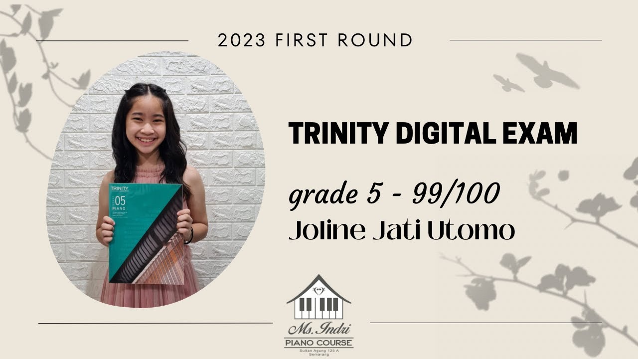 Joline Jati Utomo - Classical Piano - TRINITY Gr. 5 - YouTube