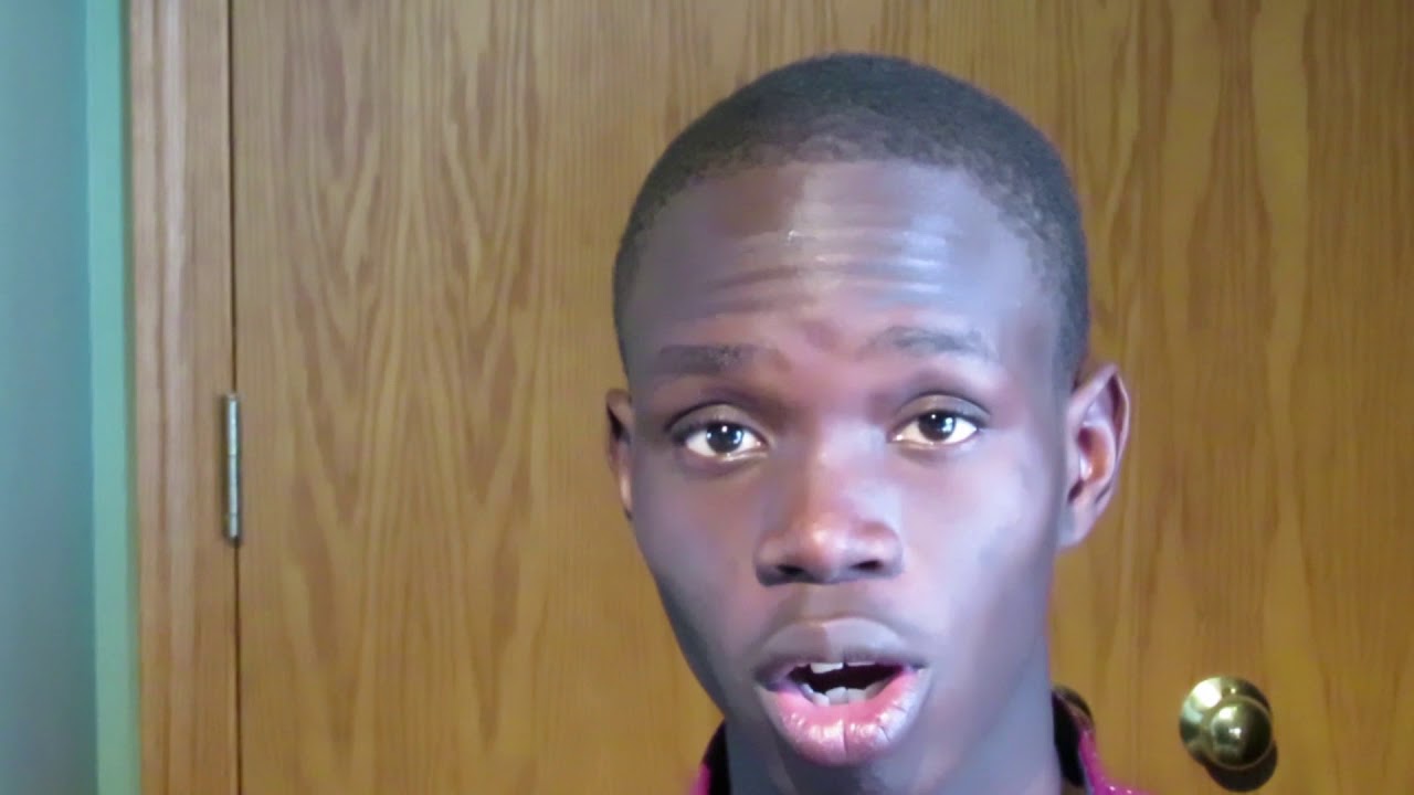 Patrick Okello - message to inmate sponsors and artists - YouTube